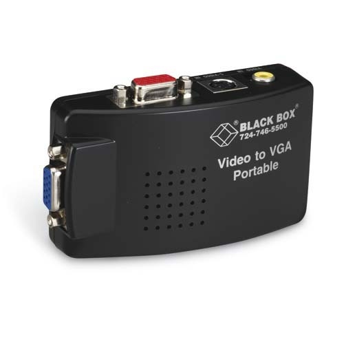 Audio Video, Video Converters and Scalers, Video to VGA - Black Box